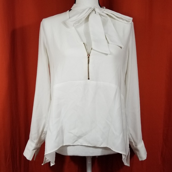 Zara | Tops | Zara Basic White Blouse Size Medium | Poshmark
